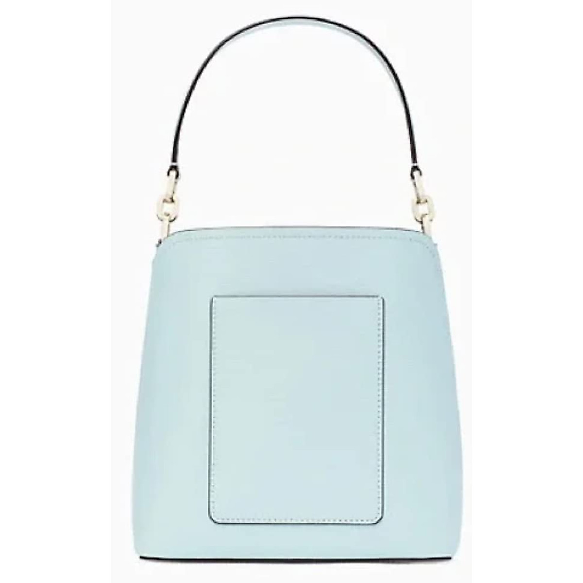 Kate Spade Darcy Refined Grain Leather Small Bucket Bag Crossbody (Blue Glow)