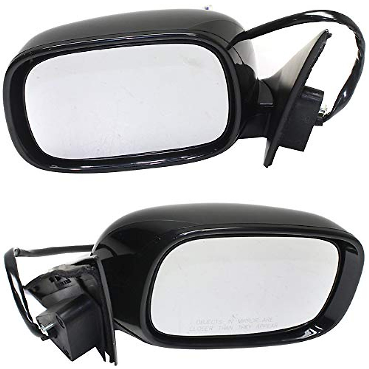 Kool Vue Driver & Passenger Side Power Heated Mirrors for Lexus LS430 2001-2006 Power Fold With Memory & Puddle Lamp Paintable