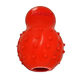 Nylabone Strong Chew Cone Stuffable Chew Toy for Dogs, Bacon Flavored Fillable Treat Toy, Medium/Wolf - Up to 35 lbs. (1 Count)
