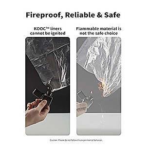 [NEW] KOOC Disposable Slow Cooker Liners and Cooking Bags, Extra Large Size Fits 6QT - 10QT Pot, 14"x 22", 1 Pack (10 Counts), Fresh Locking Seal Design, Suitable for Oval & Round Pot, BPA Free