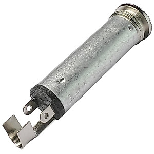 CESS 1/4 Inch TS Female Jack Cable Connector- 6.35mm Mono Jack for Guitar & Microphone (4 Pack)