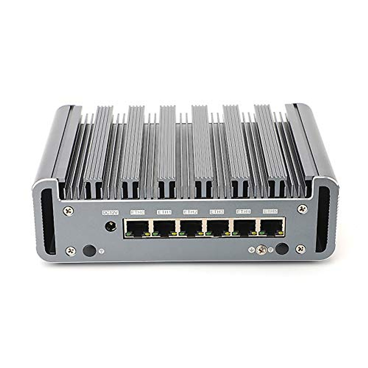 HSIPC 11th Gen i7 1165G7 Firewall Micro Appliance, Mini PC, Nano PC, Router PC(16G 128G) with 6 RJ45, AES-NI, 2.5GBE,HDMI USB3.0 Console,Compatible with Pfsense OPNsense