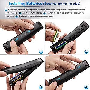 Voice Replacement for Samsung-Smart-TV-Remote, New Upgraded BN59-1266A Samsung Remote Control, with Voice Function for All Samsung TVs