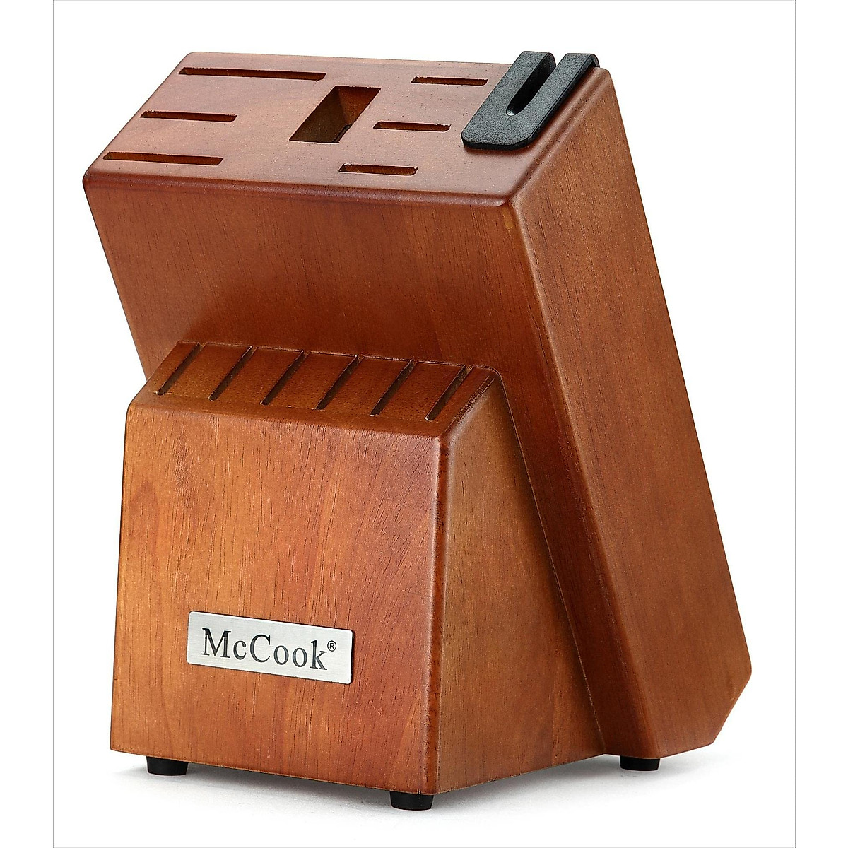 McCook MC59B Steak Knives Set of 6 + McCook Knife MC29Block