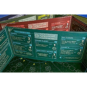 Renegade Game Studios The Search for Planet X, 1-4 Players, Ages 13+, 60-75 Minutes, Take on The Role of Astronomers, Deduction Game