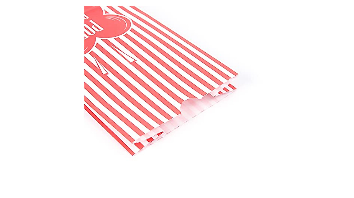Restaurantware 1 Ounce Popcorn Bags - 100 Count