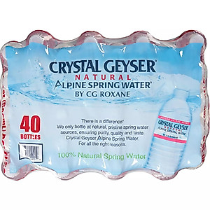Crystal Geyser Alpine Spring Water 16.9 oz. 40 pk. (1 pack)