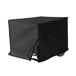 SHINESTAR Generator Cover for 5500-13000 Watt Portable Generators, for Westinghouse, Champion, DuroMax, Generac and More, Heavy Duty Waterproof 600D Polyester, 32 x 24 x 24 Inch, Black