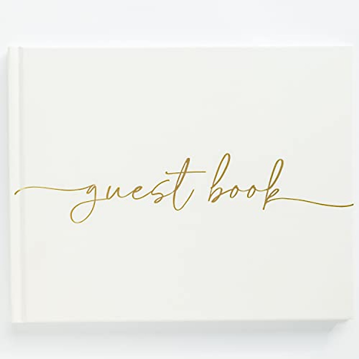 Wedding Guest Book - Perfect Guest Book Weddings Reception, Baby Shower, Polaroid Guest Book for Wedding and Special Events - 100 Blank Pages for Wedding Sign in, Photos - Elegant and Hardcover