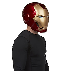 Avengers Marvel Legends Full Scale Iron Man Electronic Helmet Costume Mask