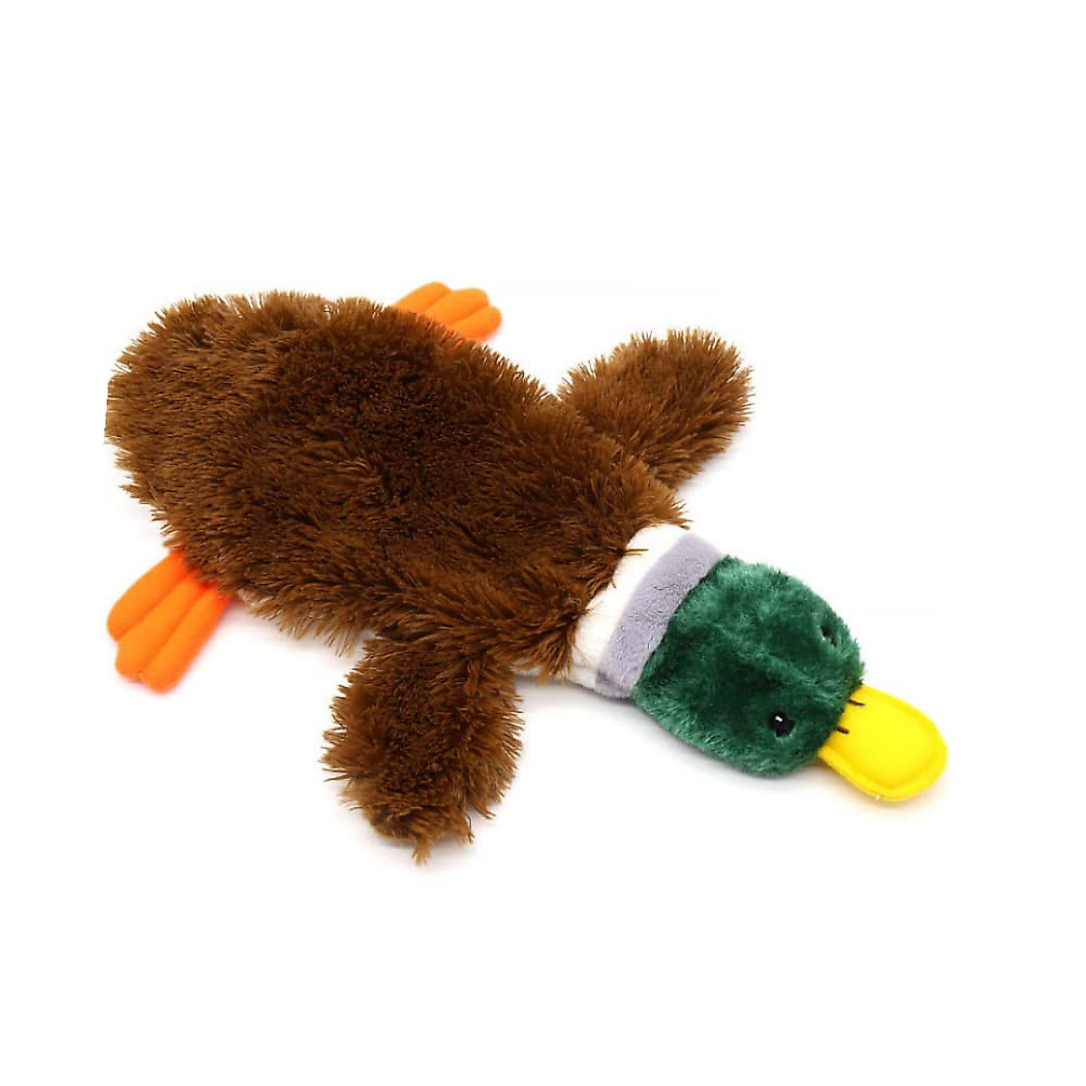 SLAGMALE Pet Mallard Duck Dog Toy, Squeaky Dog Toy, Plush Puppy Dog Chew Toy for Small, Medium, and Large Pets Dogs 10‘’