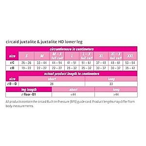 CircAid Juxtalite Lower Leg System – Easy to Use Adjustable Compression Level Garment for Men & Women, Leg Circulation, Compatible with Elastic Stockings, Large/Long