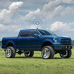 Bingfu CB Antenna 27MHz CB Radio Antenna Magnetic Base Handheld CB Antenna PL259 & BNC Male Compatible with Cobra Midland Uniden Maxon President Vehicle Car Truck Mobile CB Radio Handheld CB Radio