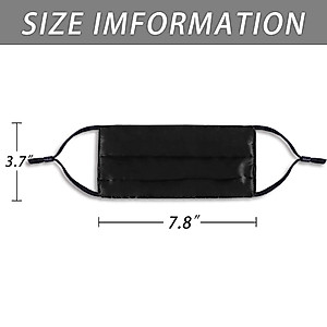 Washable Silk Face Mask Women Black Cloth Reusable Female Funny Breathable Adults Designs Filters Mulberry Adjustable Mascarillas Balaclava Cute Chain Kitsch Products Elastic Cotton Pink Red Yellow