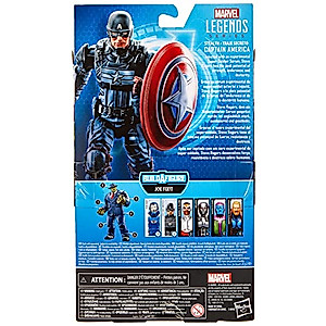 Avengers Hasbro Marvel Legends Series Gamerverse 6-inch Collectible Stealth Captain America Action Figure Toy, Ages 4 and Up