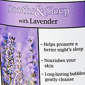 Dr Teal's Foaming Bath with Pure Epsom Salt, Soothe & Sleep with Lavender, 34 fl oz (Packaging May Vary)