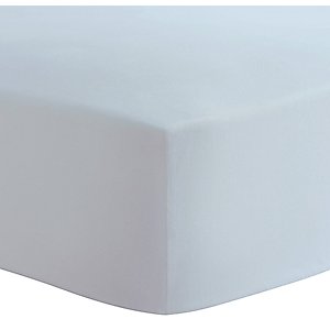 Kushies Organic Jersey Crib Fitted Sheet, White