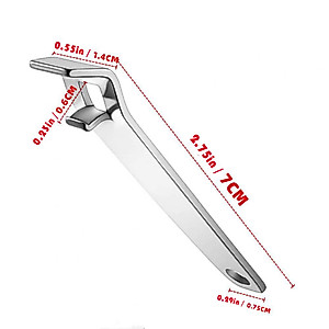 NentMent 5 Pack Bottle Opener Phial Cap Remover Oral Liquid Vial Keychain Medical Clinic Vial Openers Vials Decapper Film Canister Opener Soad Beer Canned Beverages Opener Bartender Kitchen Tool