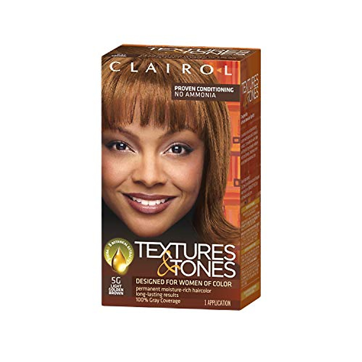Clairol Professional Textures & Tones Hair Color 5g Light Golden Brown