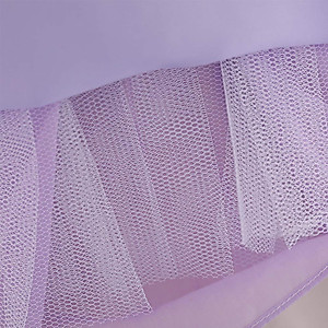 Baby Girls Tutu Dress Infant Flower Girl Sequin Lace Appliques Princess Dress for Baby Wedding Party First Birthday Pageant Gown Lilac 12-18 Months