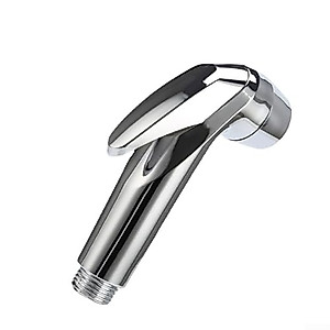 1/2PCS Toilet Bidet Sprayer Shower Head Silver Plastic Wc Clean Handheld Bathroom Accessories Water Hose Spray Wash