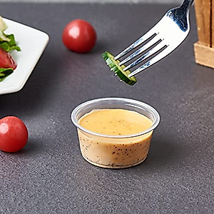 CIAO! 2OZ PP Clear Portion Cup, Lids Sold Separately (Case of 2,500)