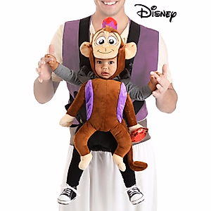 elope Disney Aladdin Abu Baby Carrier Cover Costume, Infant Halloween Costume Character Standard - Multicolor