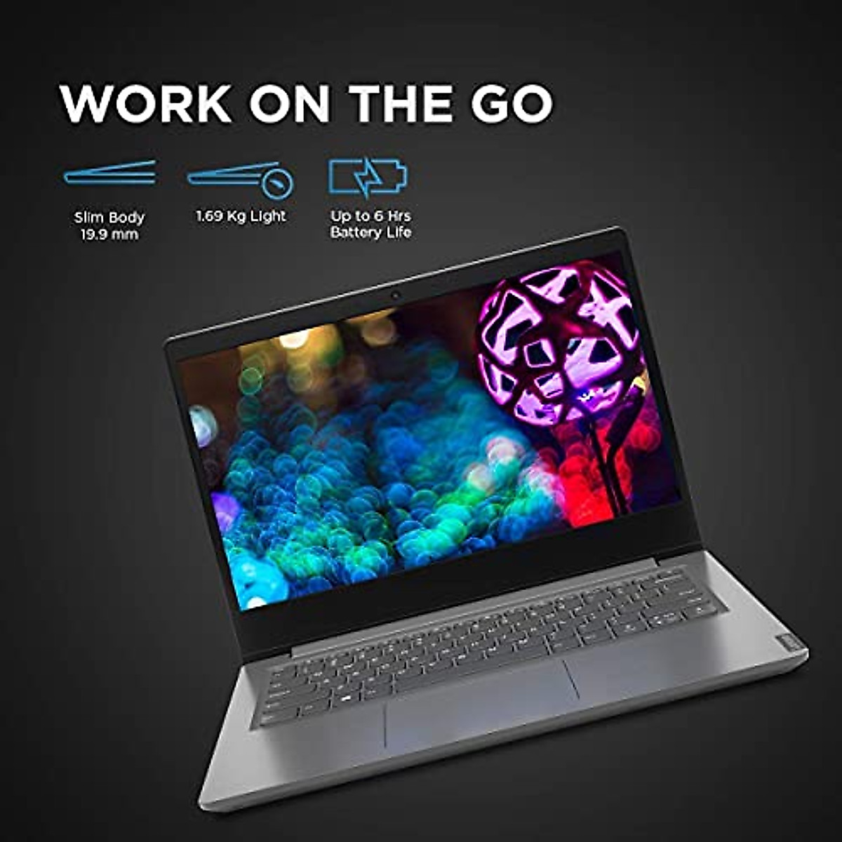 Lenovo V14 Business Laptop, 14-inch Full HD Display, AMD Athlon Gold 3150U Processor, 8GB RAM, 256GB SSD, Webcam, Wi-Fi, Bluetooth, HDMI, Windows 11 Pro