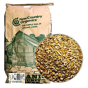 New Country Organics Soy-Free, Corn-Free, Layer Feed for Laying Hens, 25 lbs