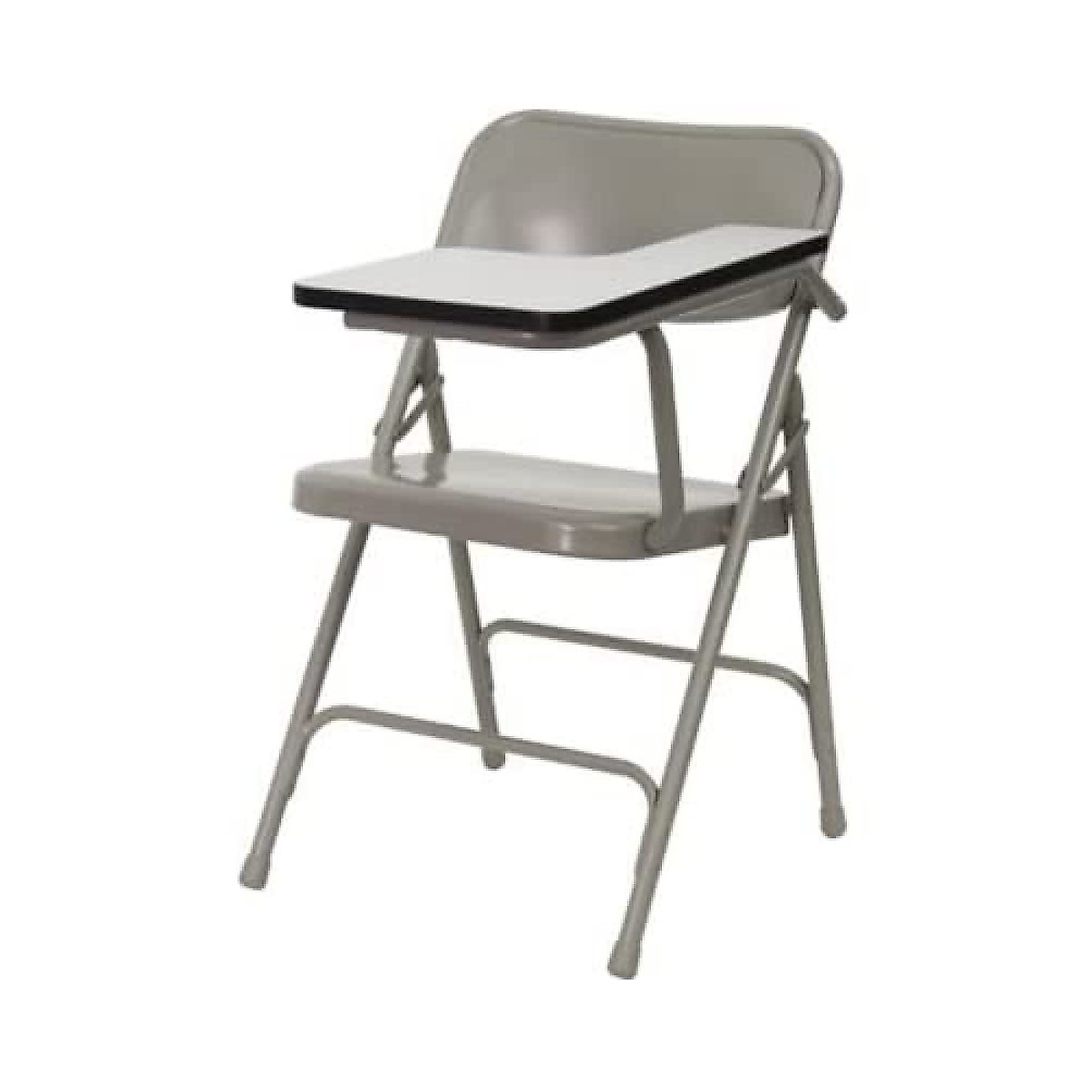 Flash Furniture Rutherford 2 Pack Premium Steel Folding Chair with Left Handed Tablet Arm