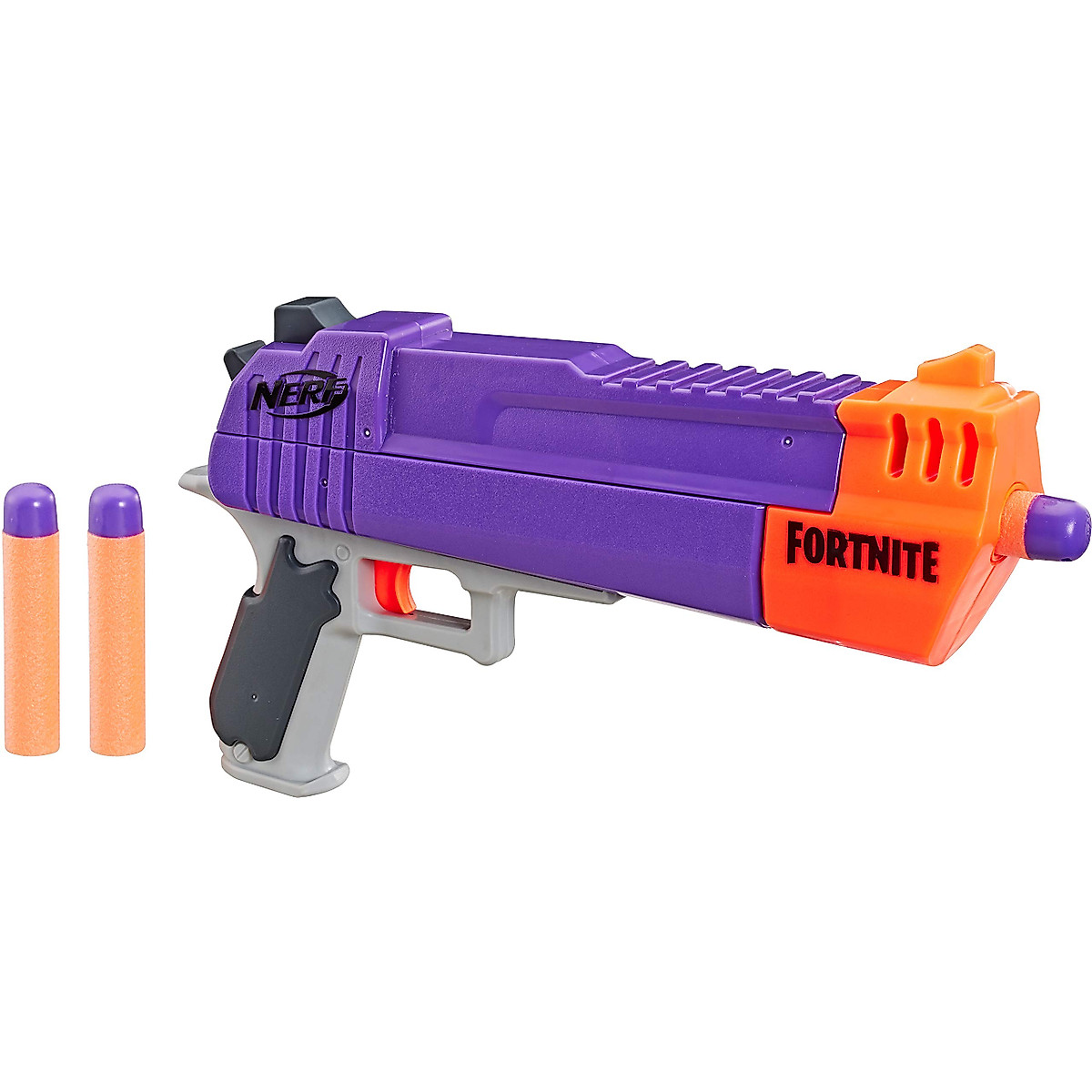 Nerf Fortnite HC-E Mega Dart Blaster - includes 3 Official Mega Fortnite Darts - for Youth, Teens, Adults
