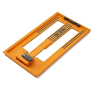 BORA NGX Saw Plate RT Circular Saw Guide, For Straight Cuts, designed for use with Bora NGX and WTX Clamp Edge System, Adjustable to fit most Circular Saws 546001
