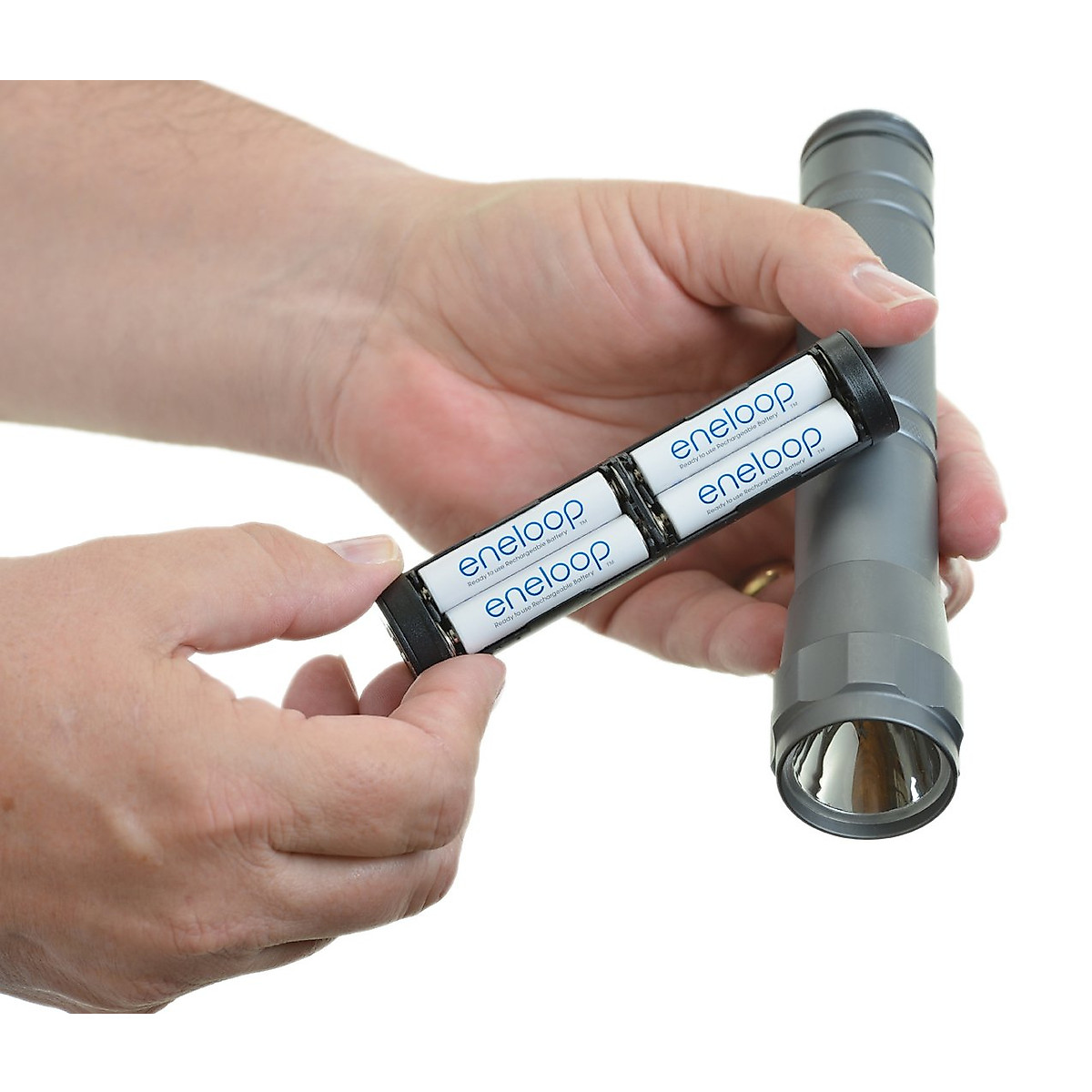 Eneloop Panasonic K-KJ55MC84CZ Power Pack; 8AA, 4AAA, and Advanced Battery 3 Hour Quick Charger & Panasonic BK-3MCCA16FA AA 2100 Cycle Ni-MH Pre-Charged Rechargeable Batteries, 16-Battery Pack