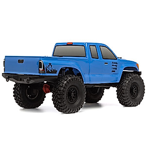 Axial RC Truck 1/10 SCX10 III Base Camp 4WD Rock Crawler Brushed RTR (Batteries and Charger Not Included), Blue, AXI03027T1