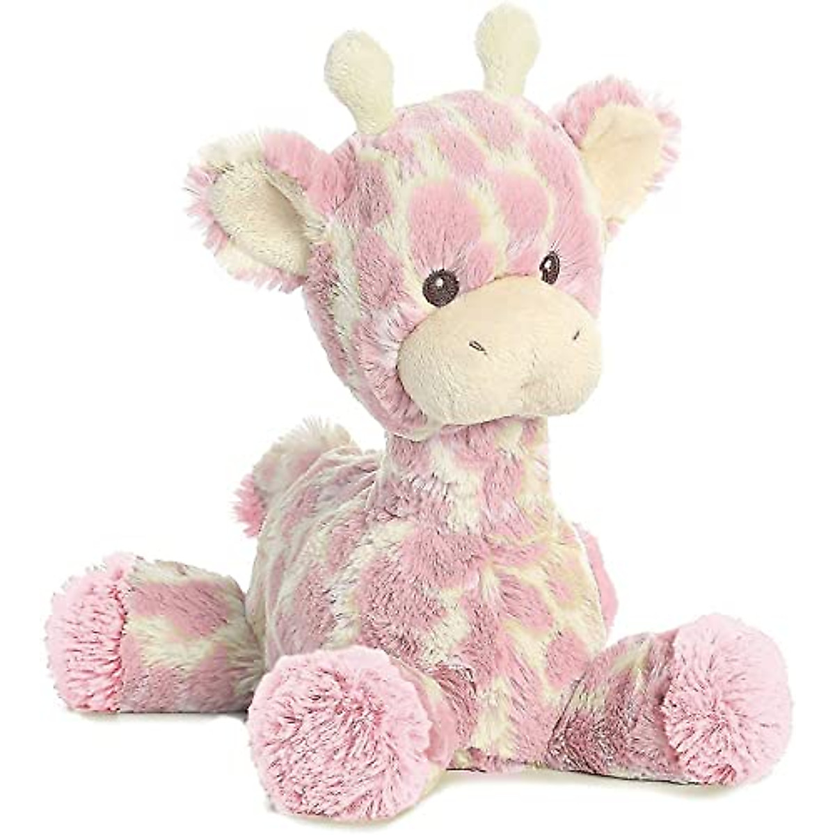 ebba Loppy Giraffe Plush (Pink Plush)
