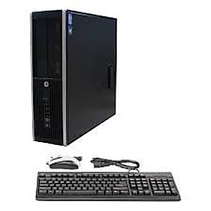 HP Compaq 6200 Pro SFF Desktop PC - Intel Core i5 3.1GHz 4GB 250GB DVD Windows 10 Pro (Renewed)