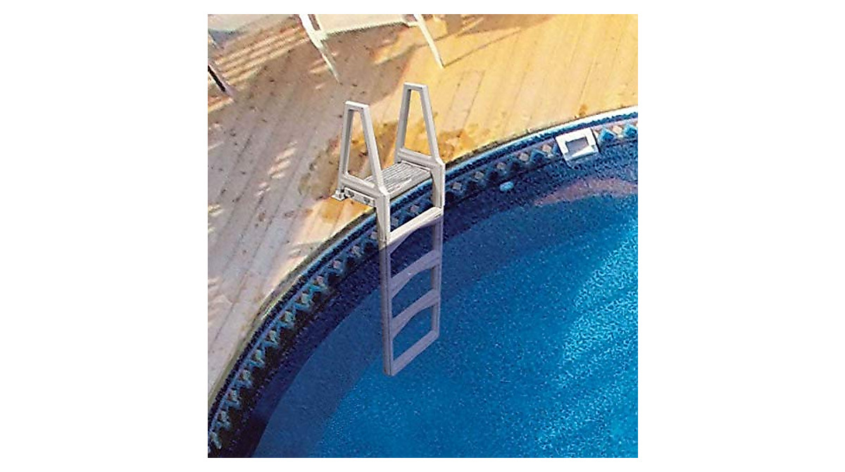 Confer Plastics Adjustable Pool Ladder – Sturdy & Reliable