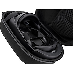 Hard Carrying Case Compatible with Quest Pro Accessories VR Headset with all in one storage, Touch Controllers and Other Accessories, Ultra-Sleek Design for Travel and Storage