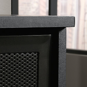Sauder Boulevard Café Credenza, For TVs up to 60", Black finish