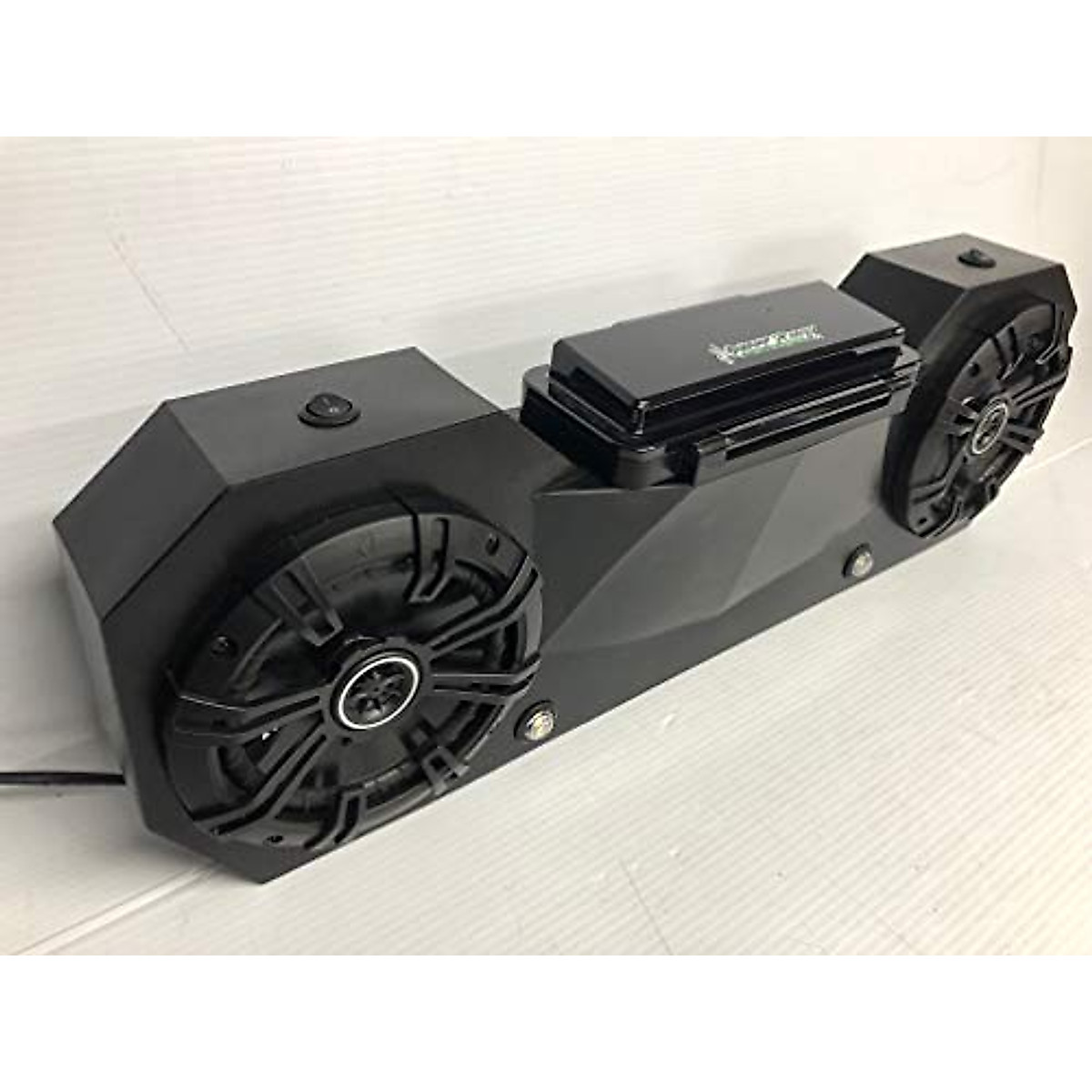 Universal Radio Stereo BT Capable Sound bar UTV Golf Cart Speakers pods