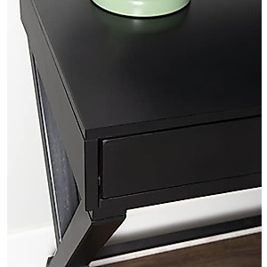 Linon Home Décor Jaycee Black Writing Desk