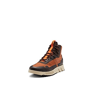 Sorel Men's Mac Hill Lite Rush Waterproof Boot - Wood, Blackened Brown - Size 11.5