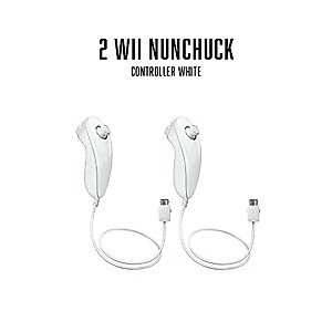 Nintendo Wii Console, White Premium Bundle (Renewed) [nintendo_wii]