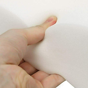 Foamma 2” x 48” x 80” Truck, Camper, RV High-Density Bunk Mattress Topper Foam Replacement, Made in USA, Comfortable, Travel Trailer, CertiPUR-US Certified, Cover Not Included