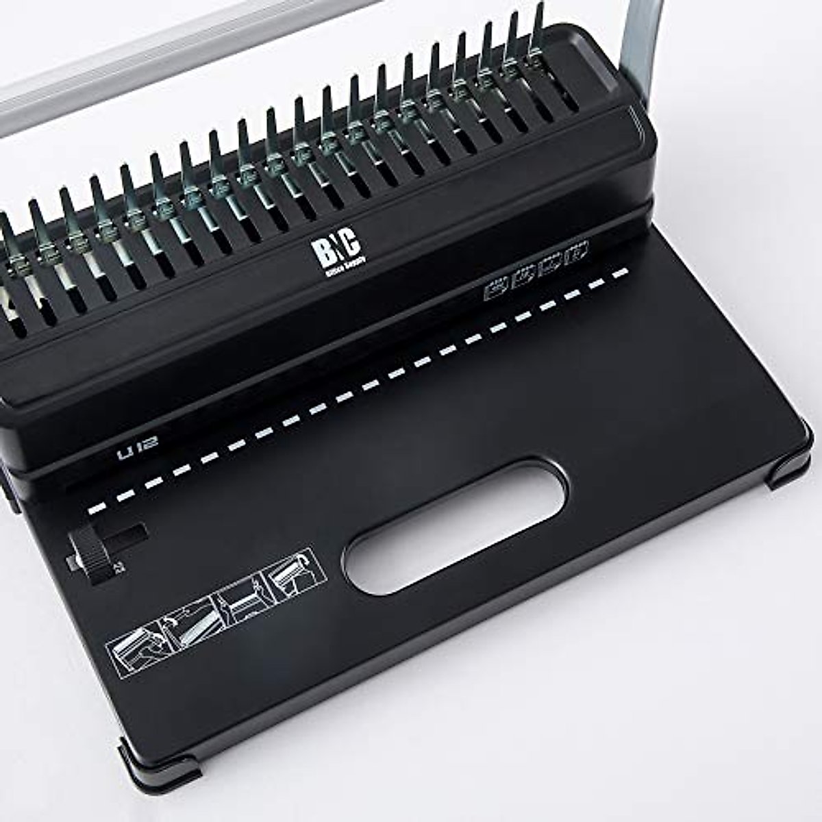 BNC U12 21-Hole Binding Machine 450 Page Binding Capacity and 12 Page Punching Capacity