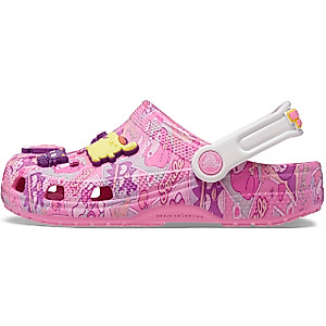 Crocs Unisex Classic Hello Kitty Clog, Pink, Numeric_8 US Men