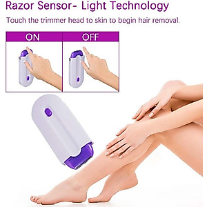Focusothing Silky Smooth Hair Eraser,Laser Lhaver for Women, Painless Hair Removal,Light Technology Hair Remove,Silky Smooth Hair Eraser Laser,Apply to Any Part of The Body (1*Epilators)