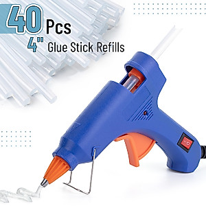 Mr. Pen- Glue Gun, Hot Glue Guns, with 10 Glue Gun Sticks, Glue Gun Kit, Mini Glue Gun, Mini Hot Glue Gun, Hot Melt Glue Gun, Craft Glue Gun, Hot Glue Gun with Glue Sticks, Small Glue Gun, Gun Glue