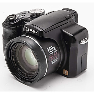 Panasonic Lumix DMC-FZ18K 8.1MP Digital Camera with 18x Wide Angle MEGA Optical Image Stabilized Zoom (Black)