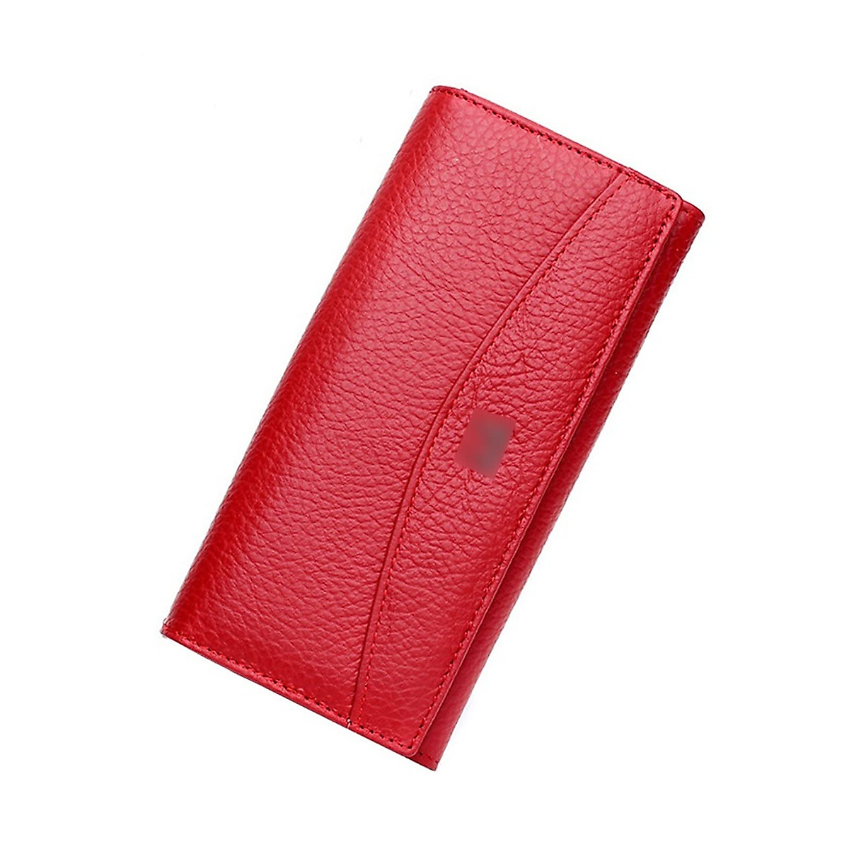 SXGJQ Genuine Leather Wallet for Women Coin Purse Female Long Clutch Phone Red Wallets (Color : Red)